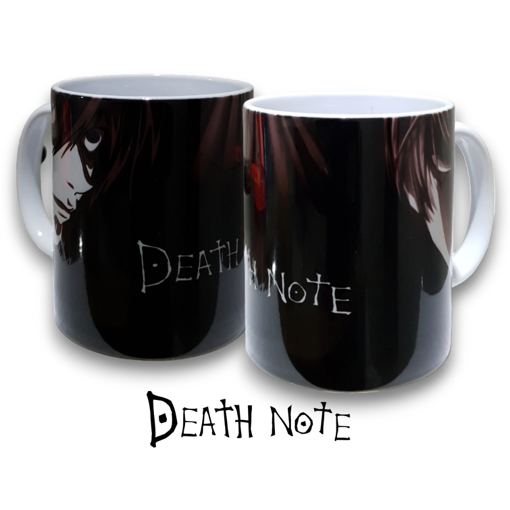 Caneca Porcelana Death Note, Pokemon, One Piece, Yu Yu Hakusho, CDZ ...