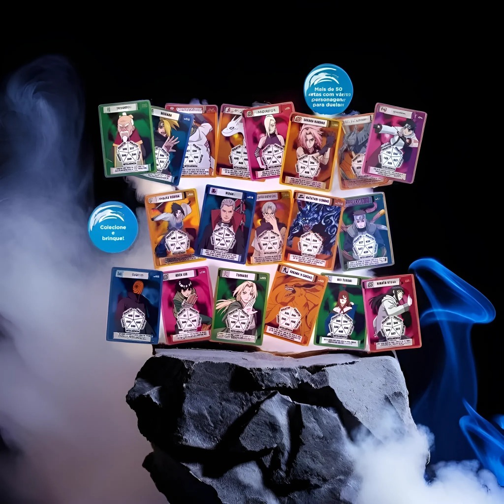 Cards Colecionáveis - Naruto Shippuden | Shopee Brasil