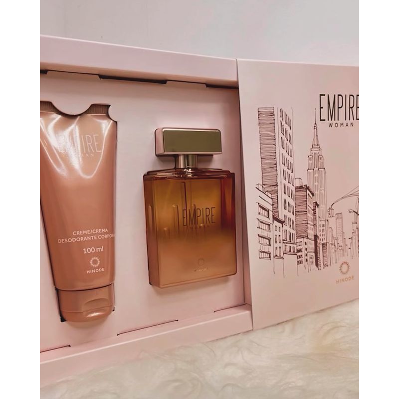 Kit Empire Woman - Hinode - Desodorante colônia + desodorante corporal ...
