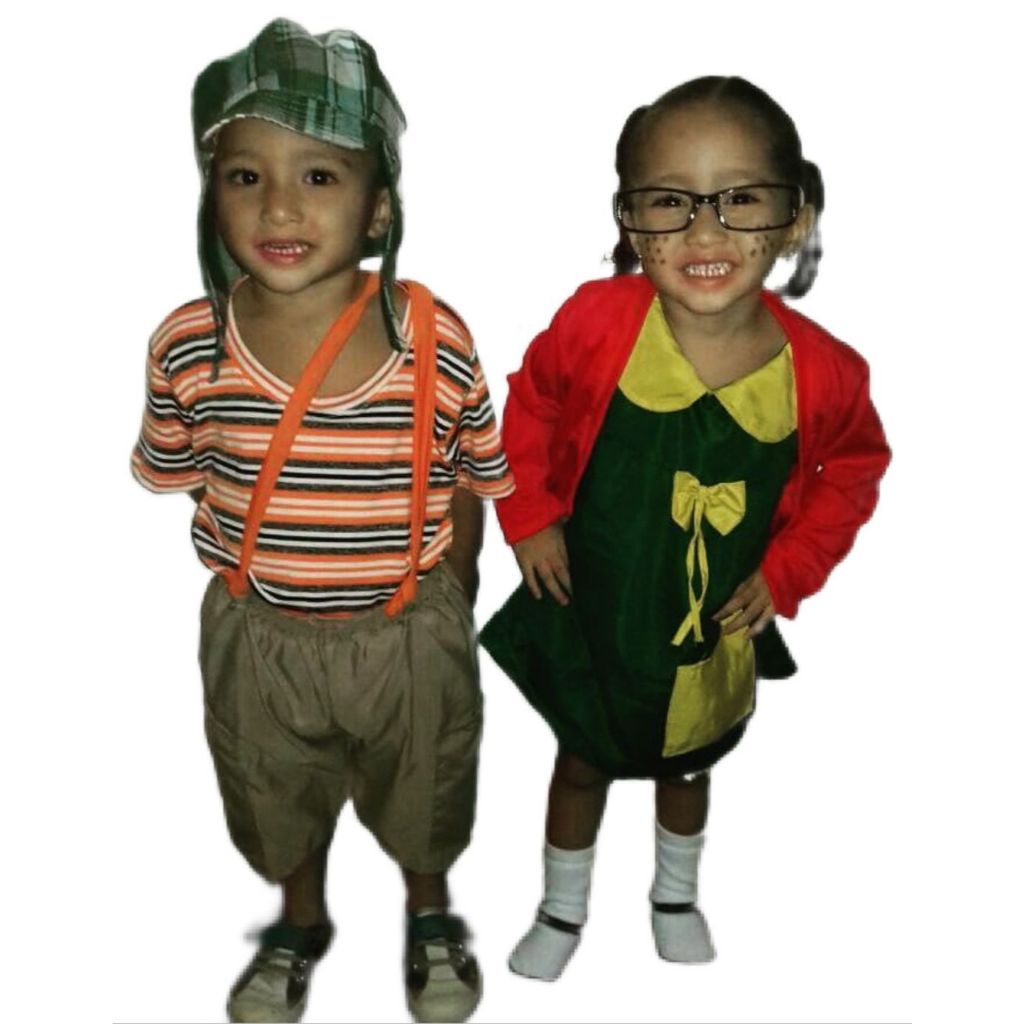 Fantasia Infantil Turma do Chaves Com Gorro Envio Ja | Shopee Brasil