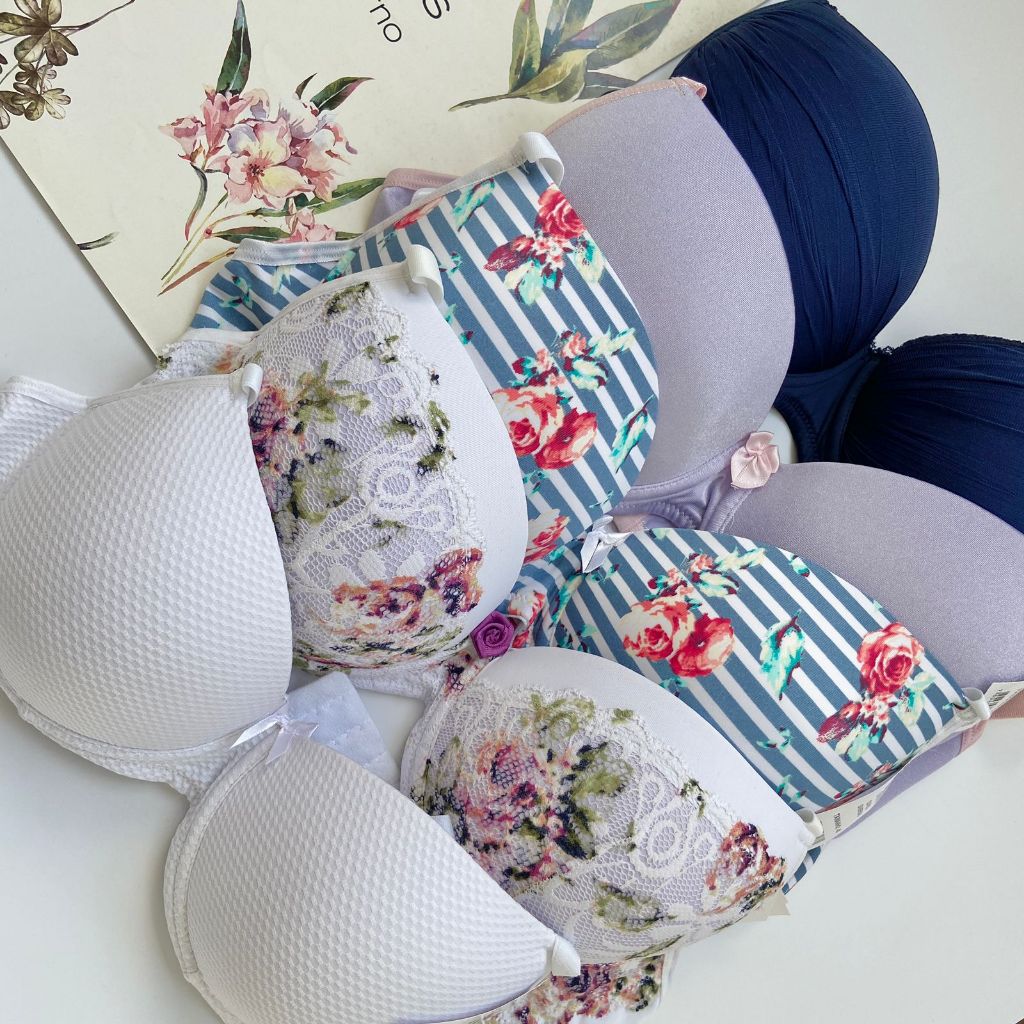 Kit Sutiã Básico Feminino com Bojo Preço Atacado Revenda Moda ìntima ...