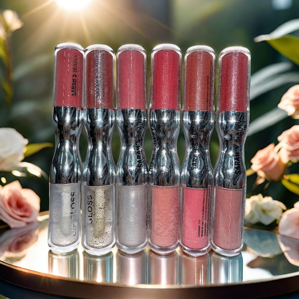 NOVO 2024 Sarah’s Beauty Gloss Labial 2 em 1 | Shopee Brasil