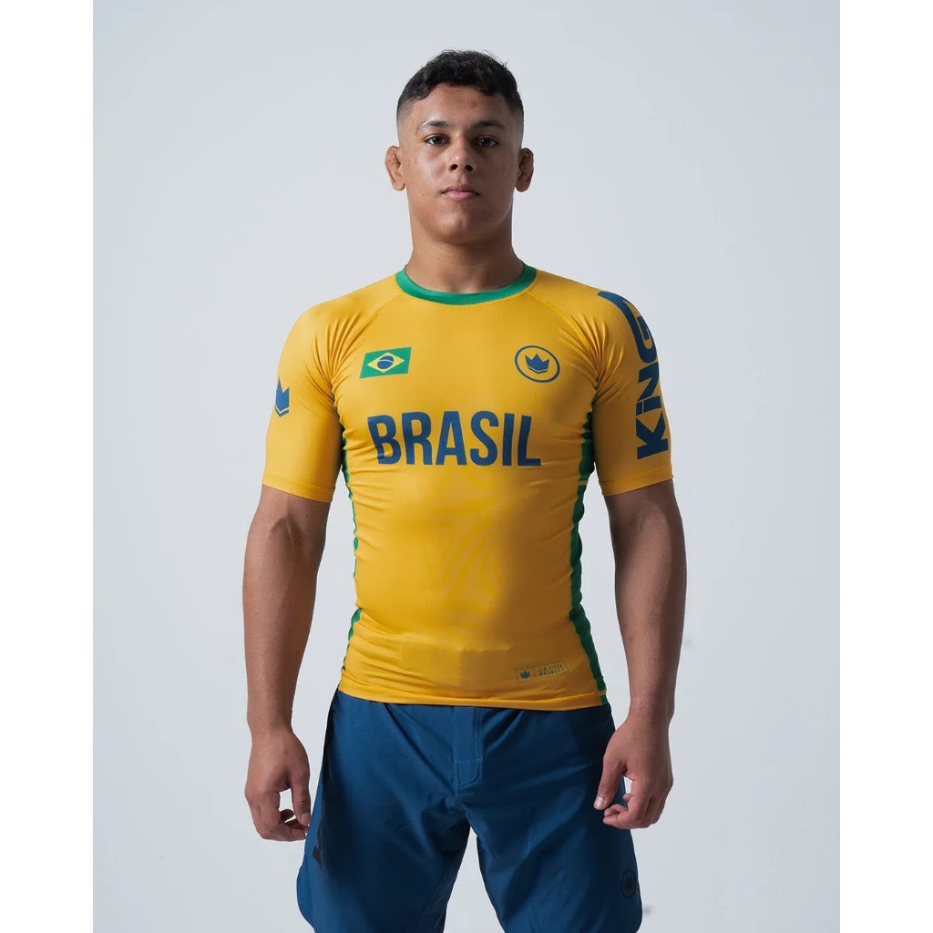 Rash Guard Kingz Brasil Jiu Jitsu NoGi MMA | Shopee Brasil