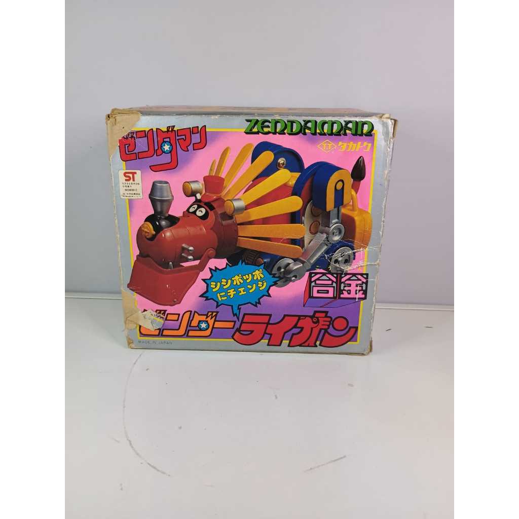 Boneco Takatoku Toys Zenderman Zender Lion com Caixa | Shopee Brasil
