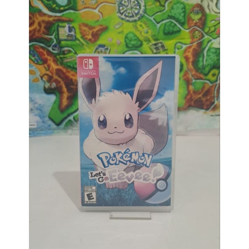 Somente A Capa - Pokémon Let's Go Eevee Nintendo Switch | Shopee Brasil