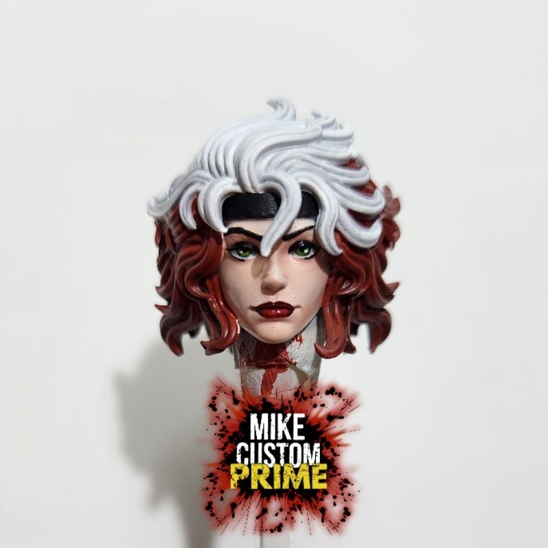 MARVEL LEGENDS ROGUE XMEN 97 HEAD CUSTOM | Shopee Brasil