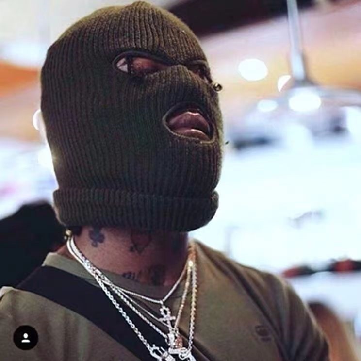Touca Ninja Toca Balaclava - Para motoqueiros - De lã | Shopee Brasil