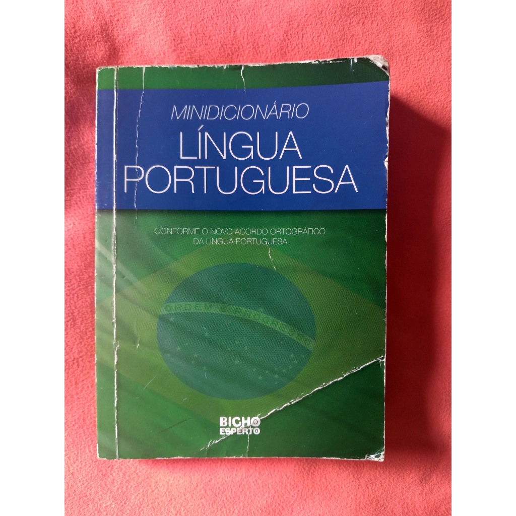 MINIDICIONÁRIO LÍNGUA PORTUGUESA - BICHO ESPERTO | Shopee Brasil