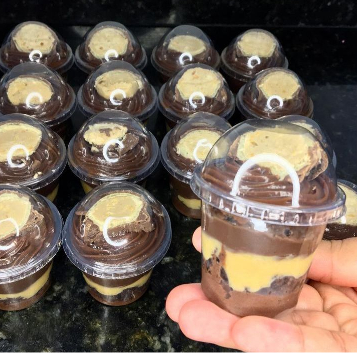 100 Unidades Copo Tampa Bolha Mini 60ml G697 GALVANOTEK | Shopee Brasil