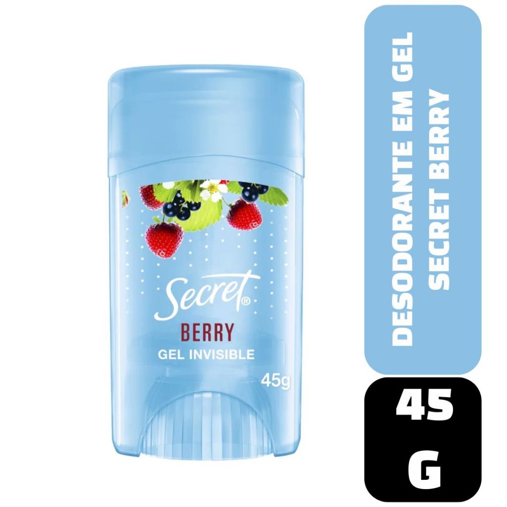 Desodorante Em Gel Secret Berry 45g | Shopee Brasil