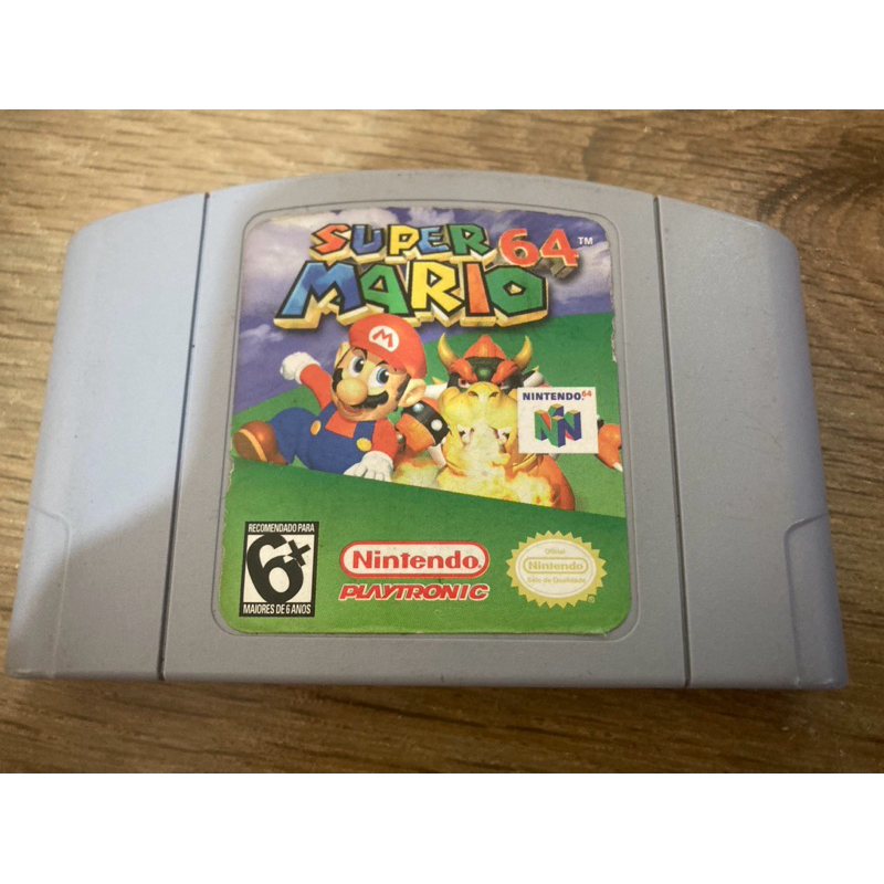 cartucho Mario Nintendo 64 Original | Shopee Brasil