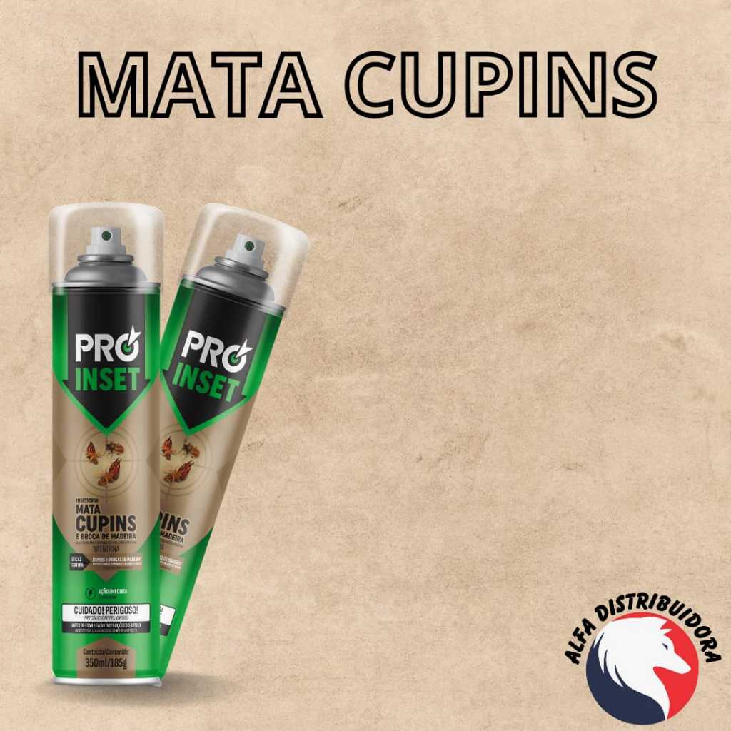 Mata Cupim Proinset 350ml/185g 1 und ou kit com 02 und | Shopee Brasil