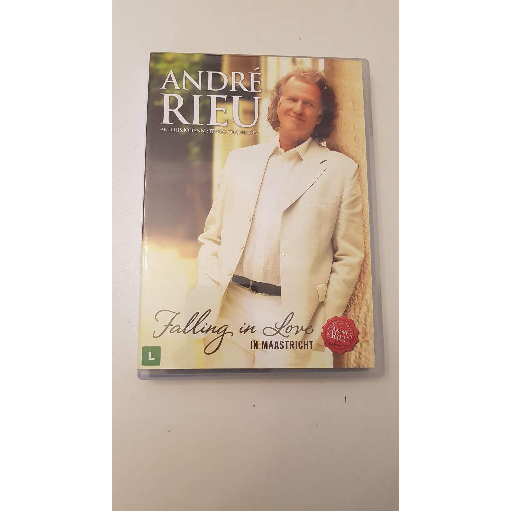 André Rieu - Falling in love - DVD original | Shopee Brasil