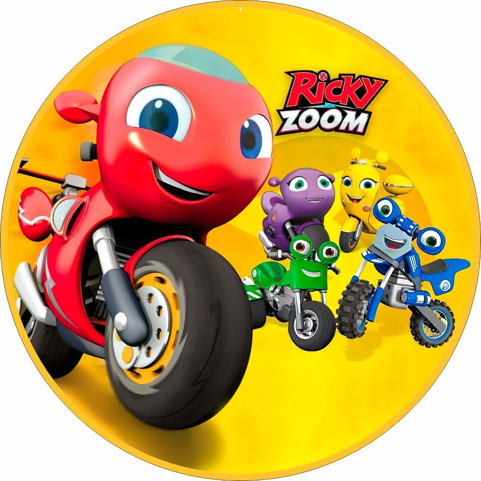 Painel Sublimado Ricky Zoom | Shopee Brasil