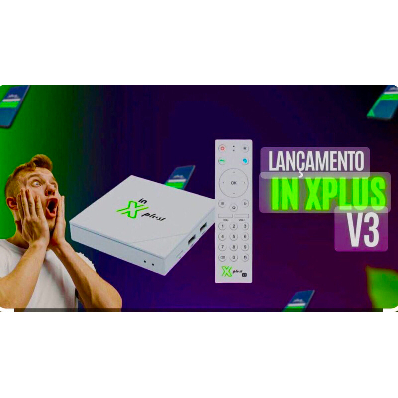 Recptor IN XPLUS V3 100% Original - Pronta entrega !! | Shopee Brasil