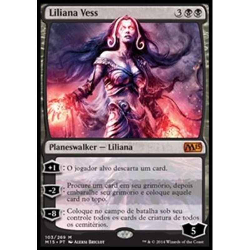 Liliana Vess - Magic The Gathering | Shopee Brasil