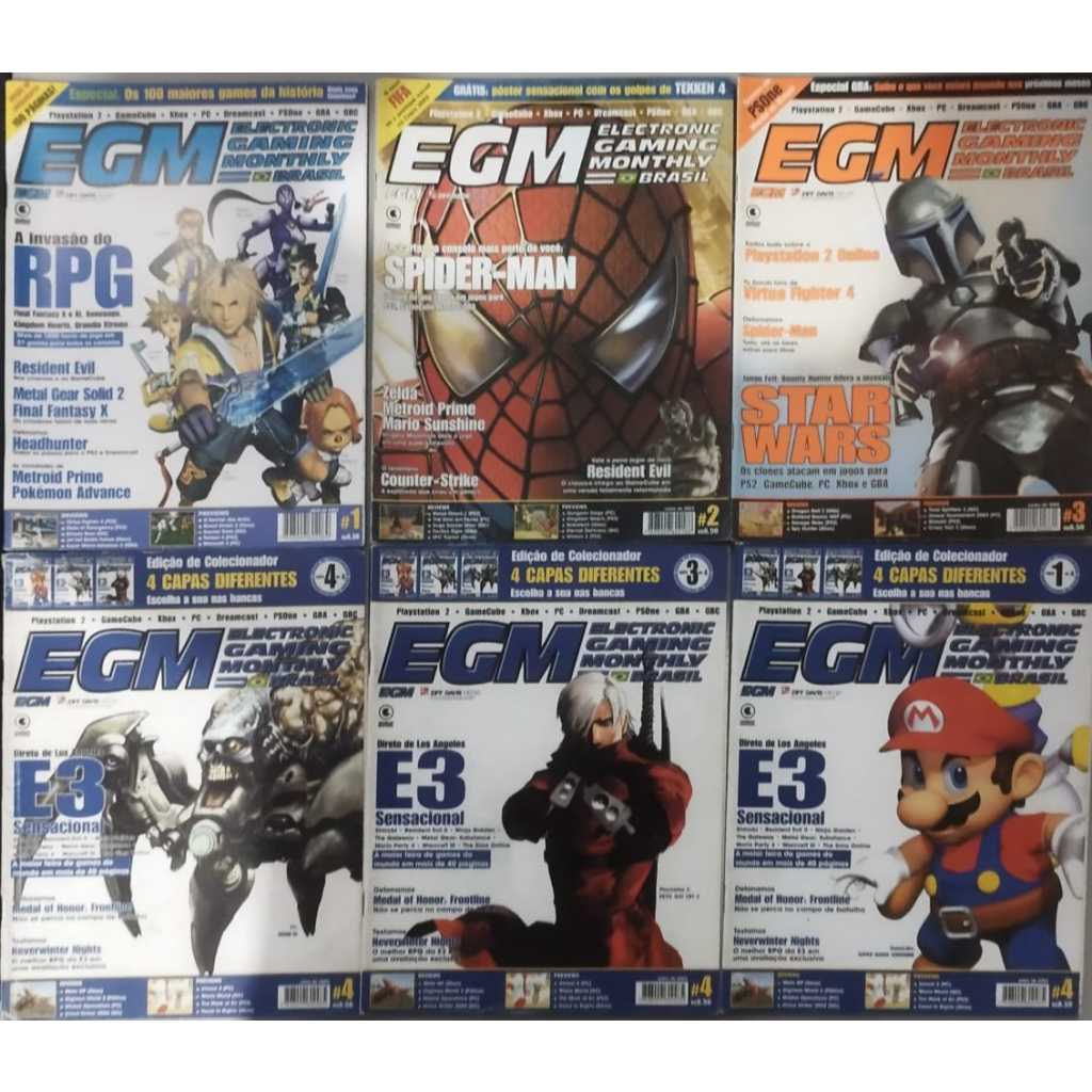 Revista Egm Egw Brasil Diversos Numeros Shopee Brasil