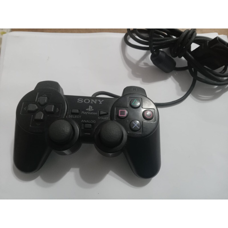 Controle PlayStation 2 USADO ANALÓGICO | Shopee Brasil