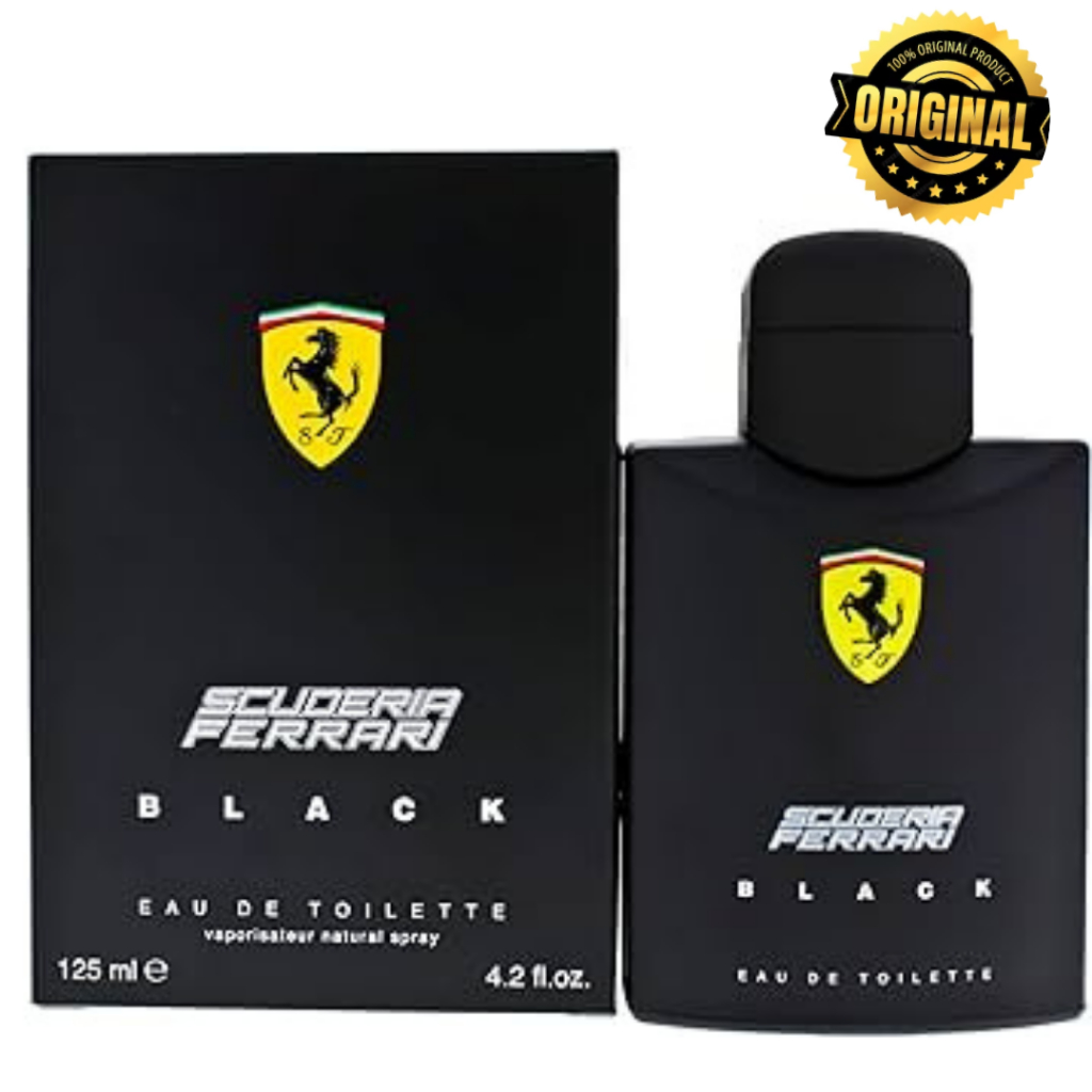 Perfume Ferrari Black 125ml Lacrado Original Perfume Importado ...
