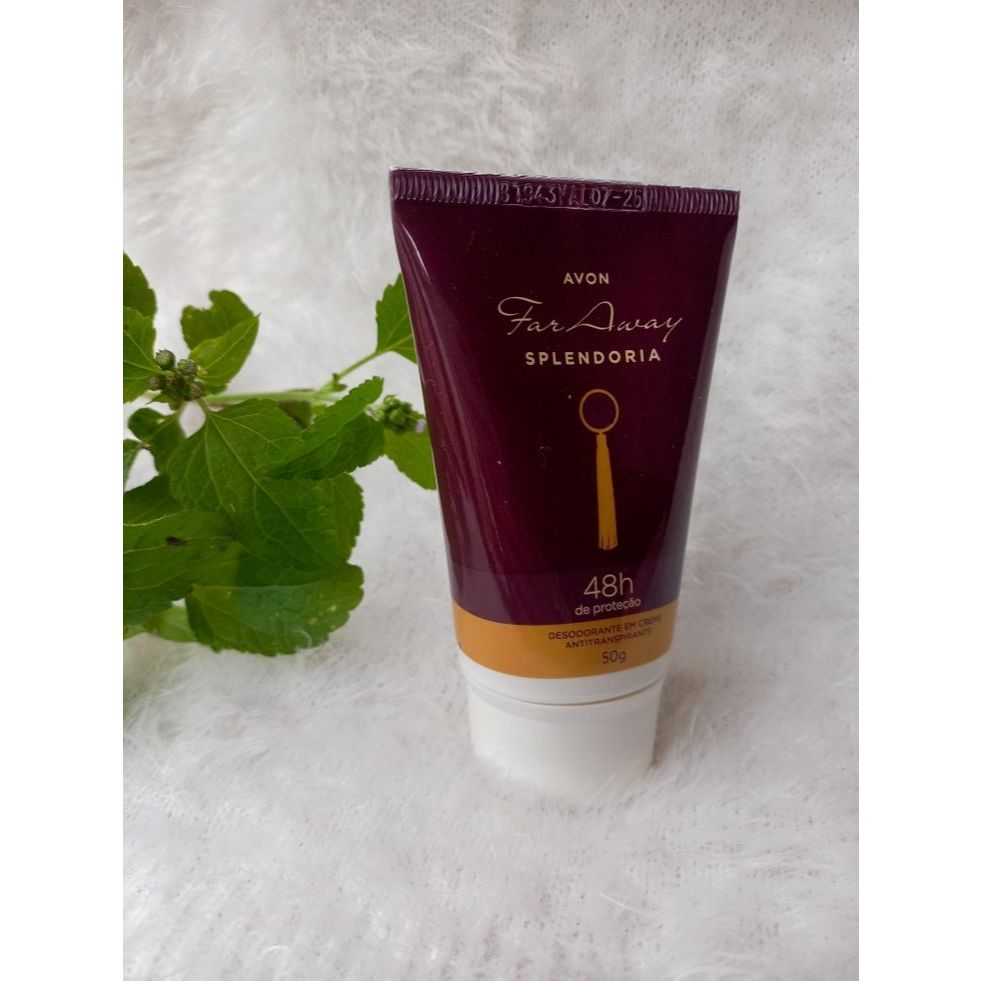 Desodorante Antitranspirante em Creme Far Away Splendoria - 50 g | Shopee Brasil