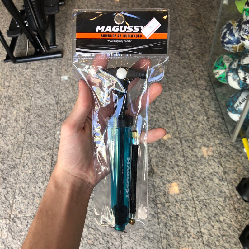 Bomba de ar Magussy-Dupla ação (cor sortida) | Shopee Brasil