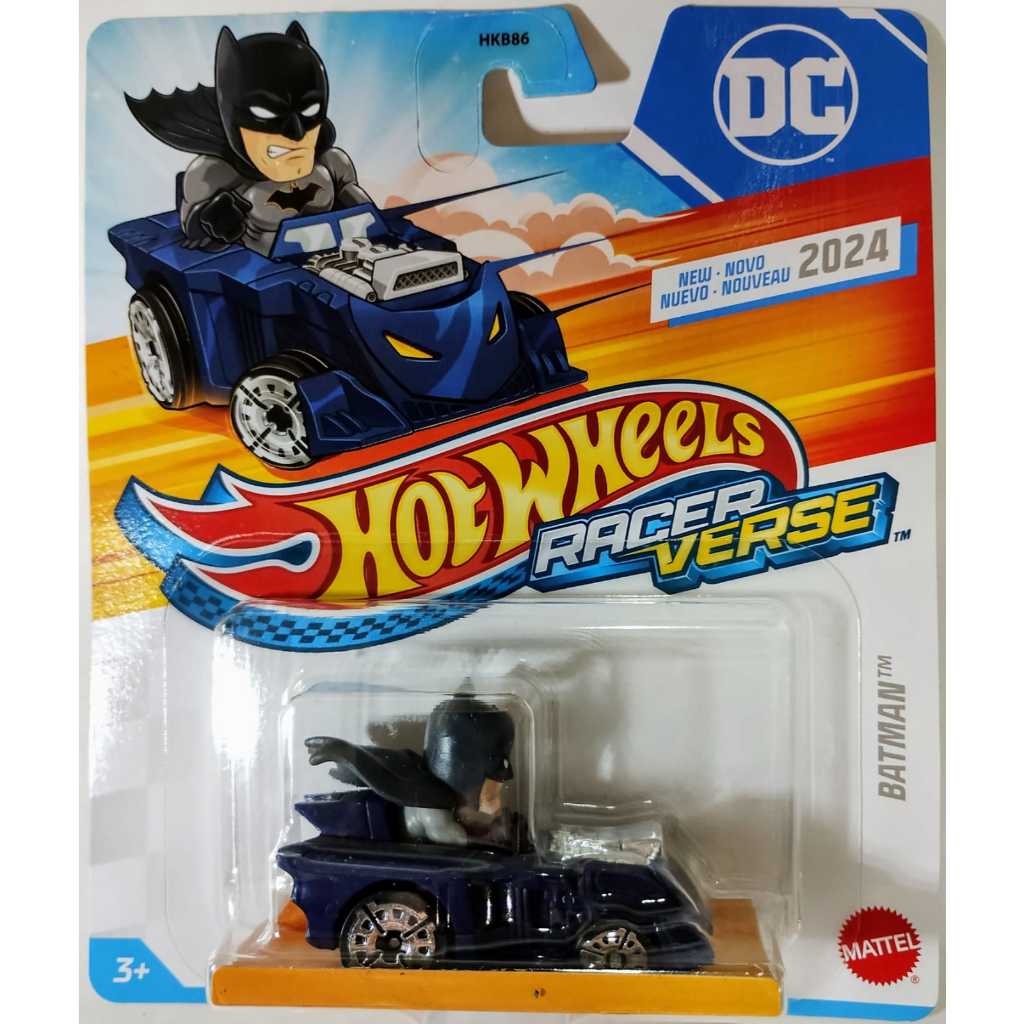Hot Wheels RACER VERSE 2024 DC BATMAN (Mattel) 1/64 | Shopee Brasil