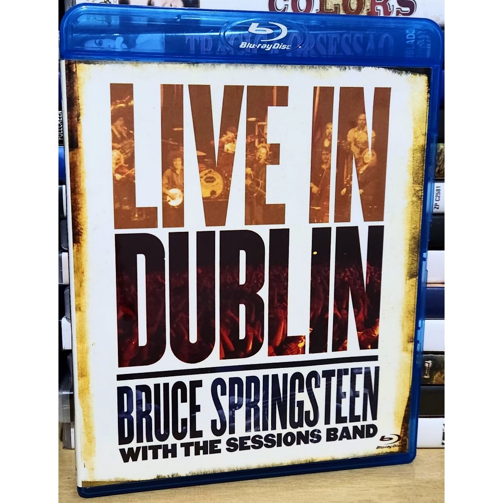 Blu-ray Bruce Springsteen - Live In Dublin (Original Seminovo) | Shopee ...