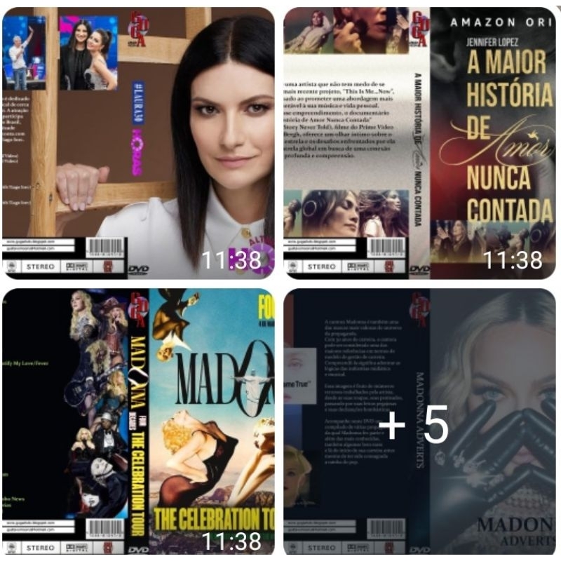 DVDs divas pop | Shopee Brasil