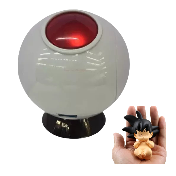 Nave Espacial Capsula Dragon Ball Goku Vegeta + Baby Goku | Shopee Brasil