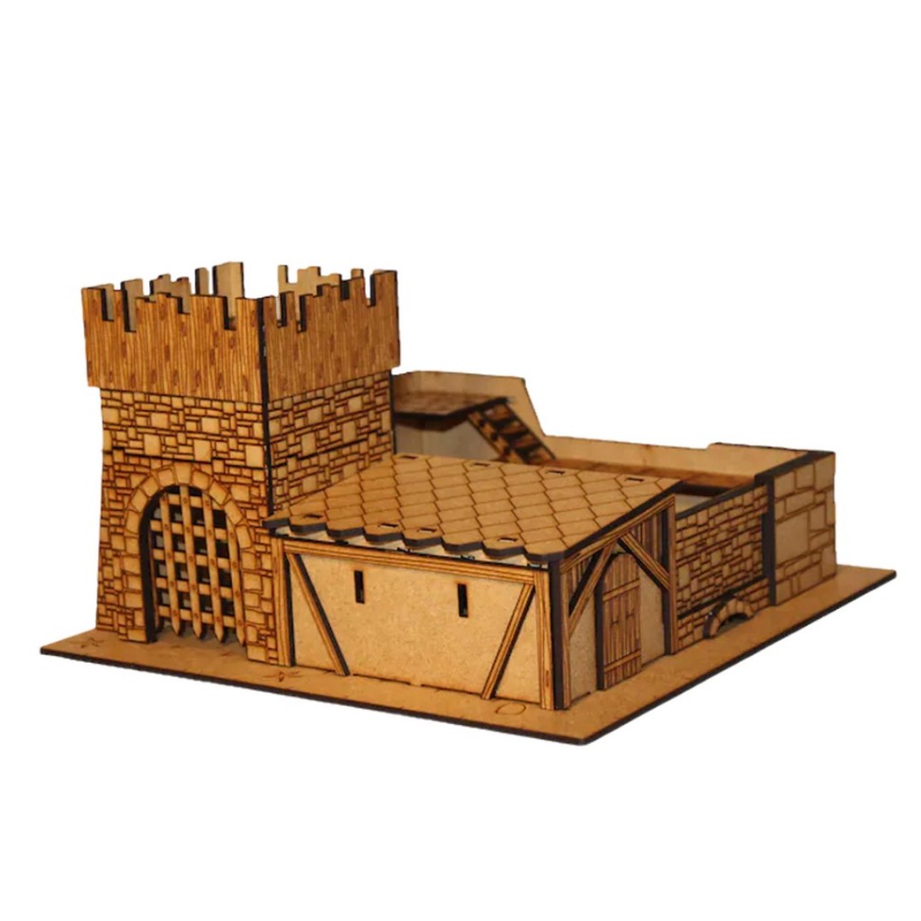Miniatura Castelo Medieval Quebra-cabeça Mdf 3d | Shopee Brasil