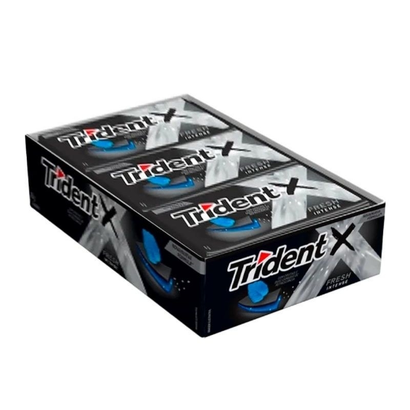 CHICLETES TRIDENT CAIXA COM 21UN. | Shopee Brasil