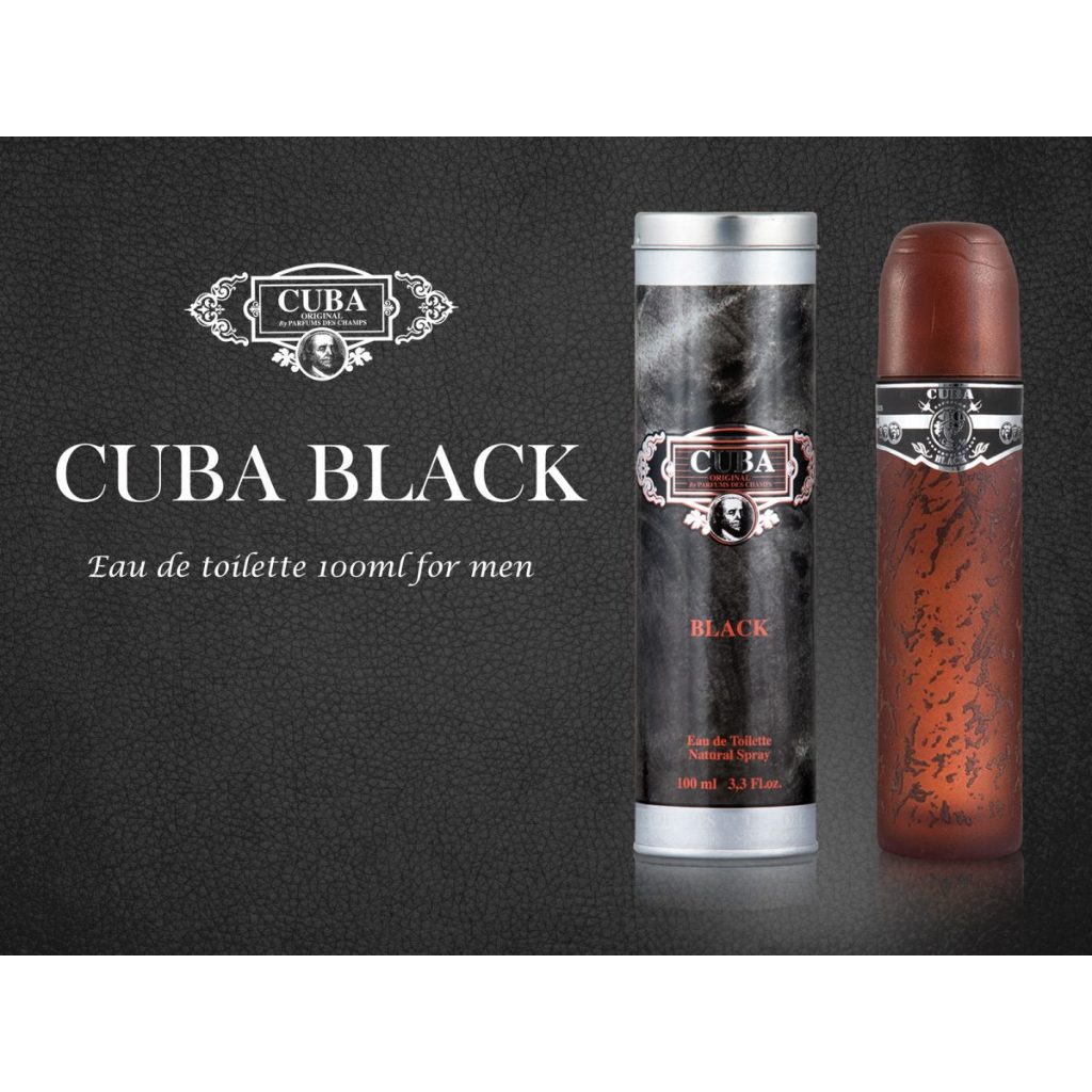 Perfume Cuba Paris Black Men Eau De Toilette - 100ml - Original ...