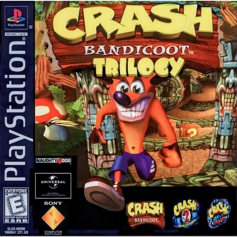 Crash Bandicoot Trilogy para Playstation 1 | Shopee Brasil
