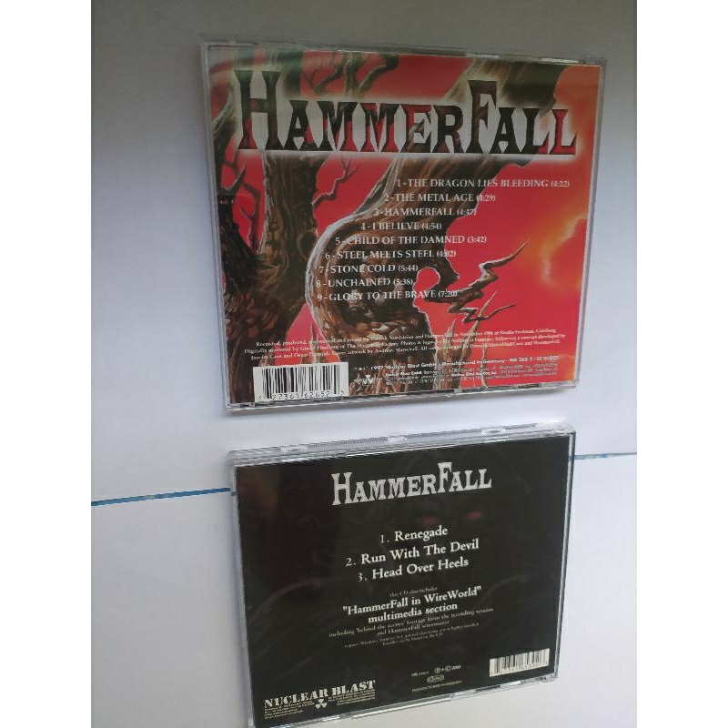 CD HAMMERFALL - GLORY TO THE BRAVE VALUE BOX DUPLO | Shopee Brasil