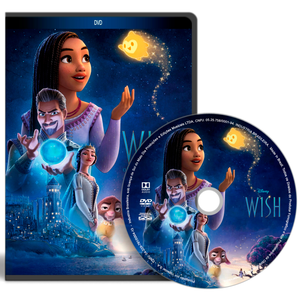 DVD - Wish - O Poder dos Desejo (2024) (Dublado e Legendado) | Shopee ...