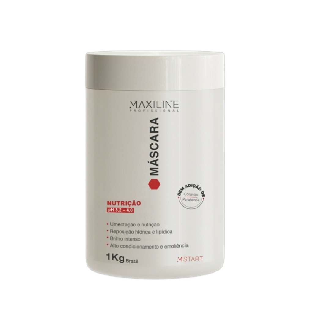 MÁSCARA NUTRIÇÃO MAXILINE PRO 1 KILO | Shopee Brasil