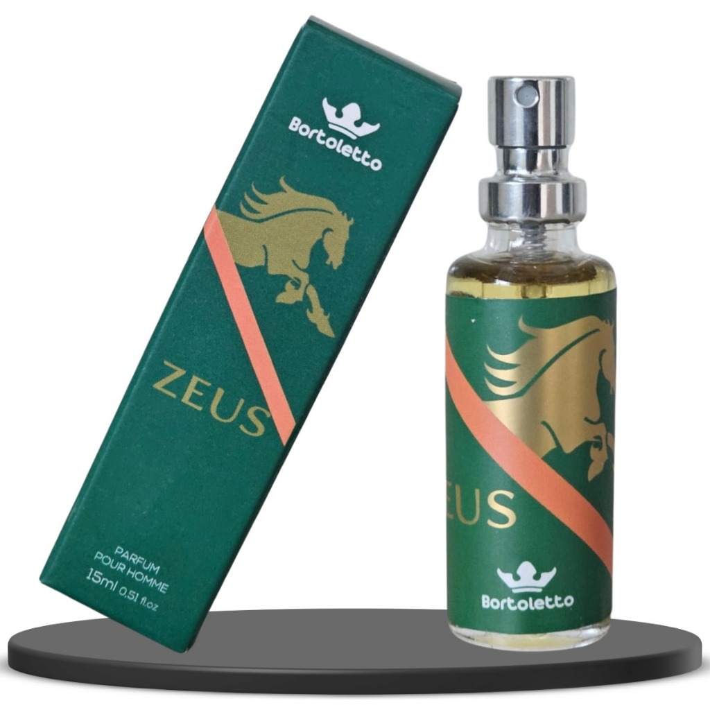 Perfume Zeus 15ml Masculino Bortoletto | Shopee Brasil