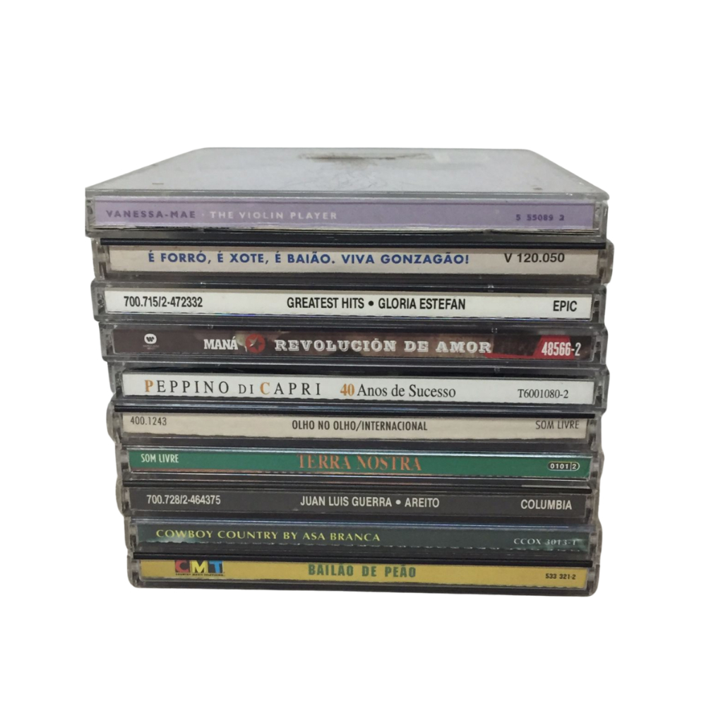 Coletânea de CD's Variados Artistas (Gloria Estefan, Trilhas de Novela ...