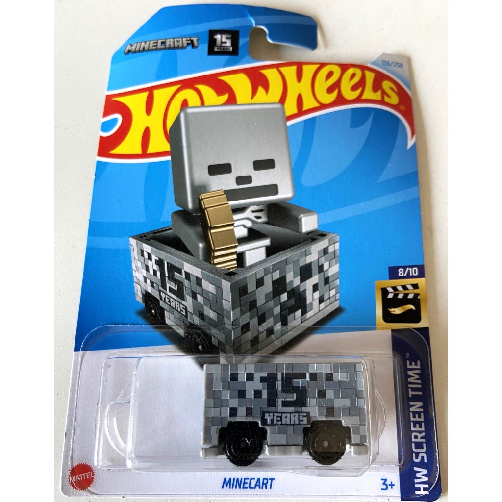 Carrinho Hot Wheels Minecraft Minecart (Código HTB38) - Coleção 2024 ...