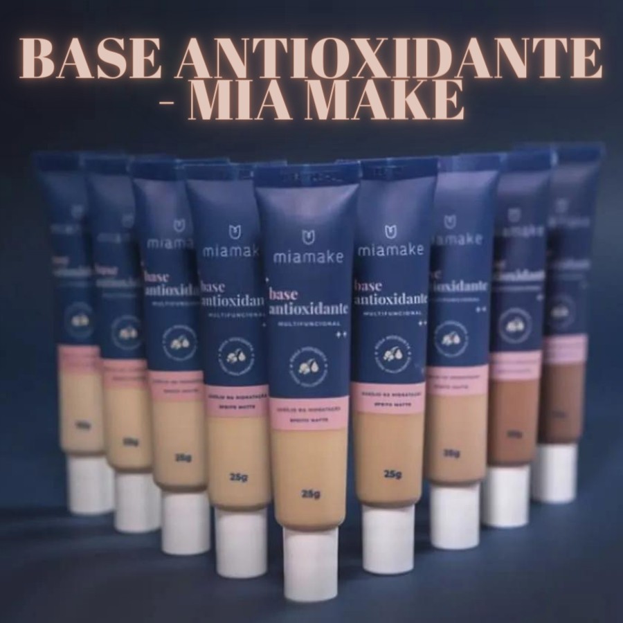 Base Líquida Antioxidante Cores Médias - Mia Make | Shopee Brasil