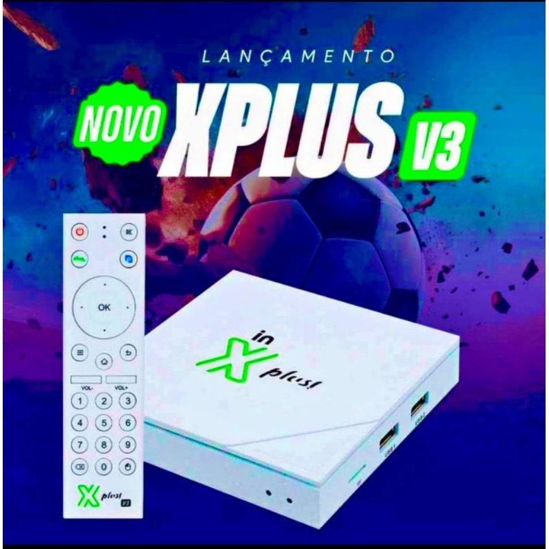 RECEPTOR IN XPLUS V3 NOVO E ATULIZADO LANÇAMENTO | Shopee Brasil
