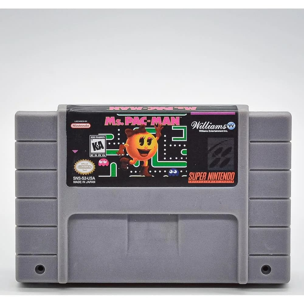 Ms Pac Man Paralelo Super Nintendo Snes | Shopee Brasil