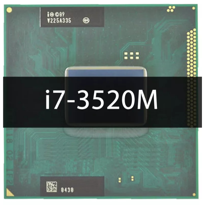 Processador Intel I7 3520m 2.90/3.60ghz 2/4 35w Sr0mt Pga988 | Shopee ...