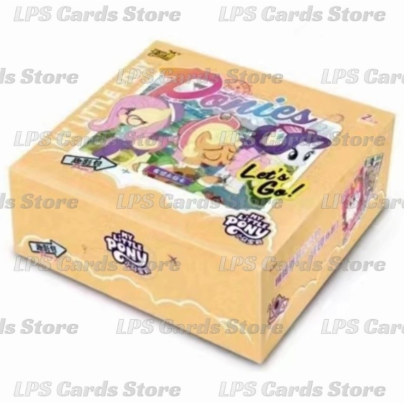 Cartas My Little Pony TCG - Kayou / Hasbro | Nível 02~MLP-YH02-QY001 (Caixa Lacrada) | Shopee Brasil