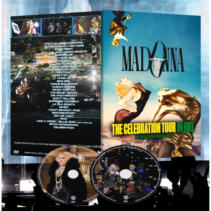 DVD Madonna Celebration Tour | Shopee Brasil