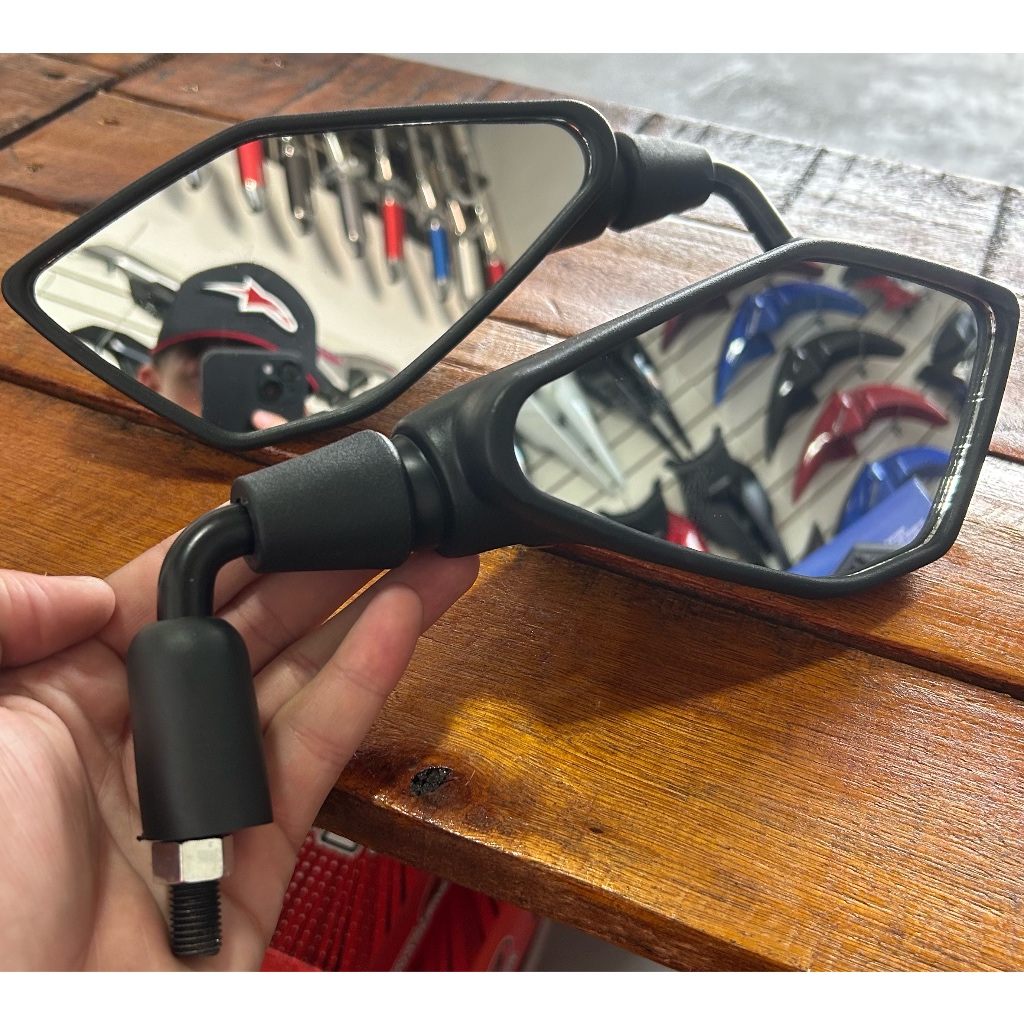 Retrovisor Kawasaki z400 hás-te curta rebaixado | Shopee Brasil