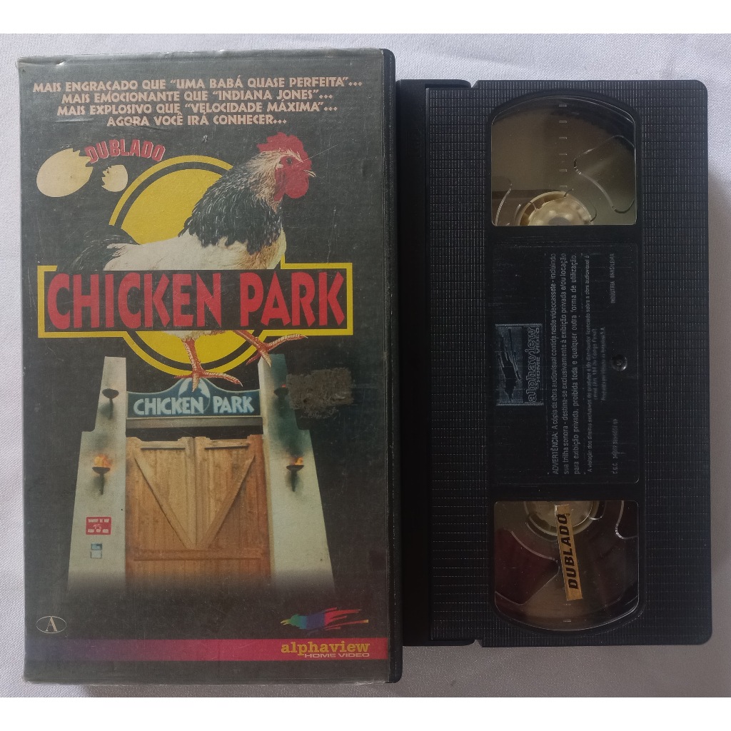 VHS Chicken Park - Original, dublado | Shopee Brasil