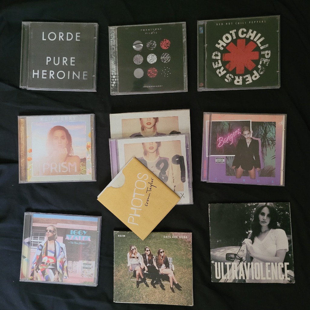 Cd Taylor Swift Lana Del Rey Miley Cyrus Iggy Azalea Lorde e Outros ...