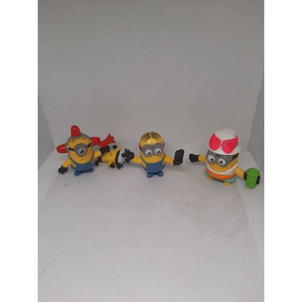 Coleção bonecos Minions Original Mcdonalds | Shopee Brasil