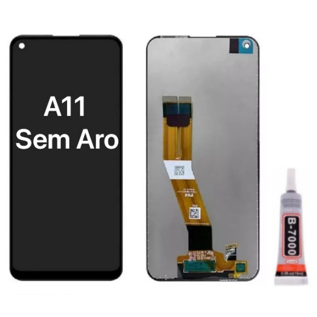 Tela Display Frontal Touch Lcd Compatível Galaxy A11 A115 Sem Aro E Com Aro | Shopee Brasil